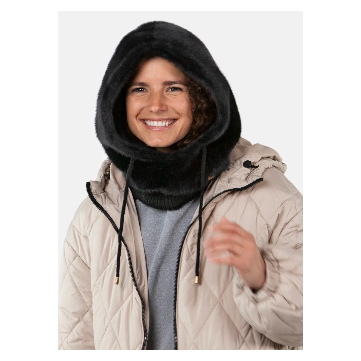 Snood con capucha Eliess Negro - Barts Referencia : 19369| Chapellerie ...