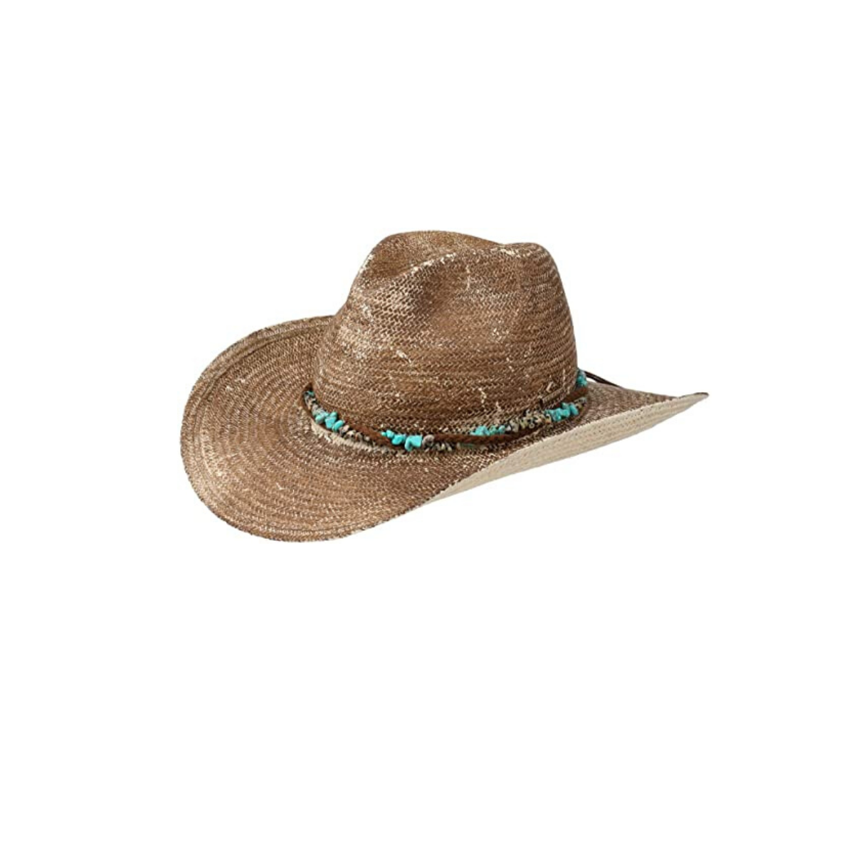  Chapeau Cowboy Femme Paille 
